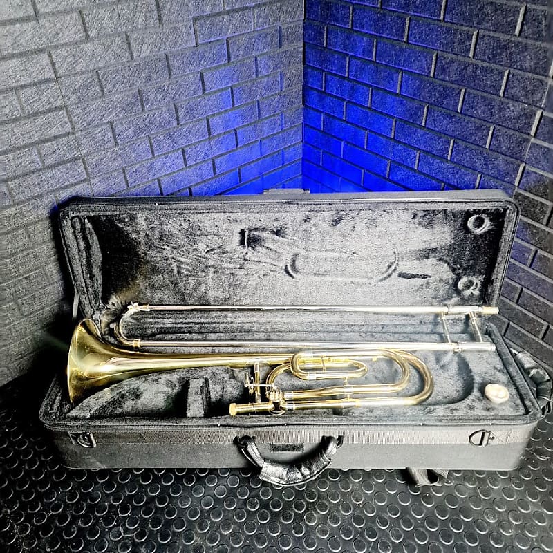 ELKHART BY VINCENT BACH 200 TBF TENOR TROMBONE – Bb WITH CASE | Reverb