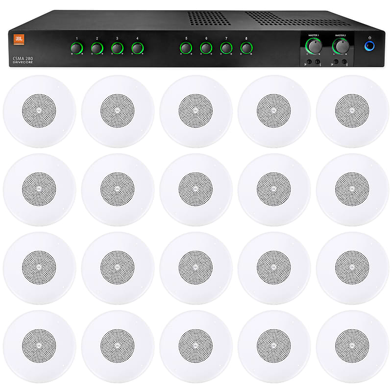 JBL CSMA280 Restaurant/Bar/Cafe 2x80w Amplifier | Reverb