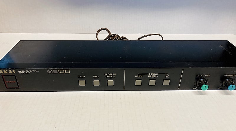 Akai ME-10D MIDI Digital Delay - 80's Midi Interface Rack | Reverb