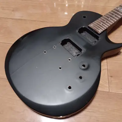 ESP Ltd Eclipse Satin Black Les Paul Type Shape | Reverb