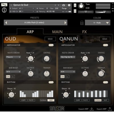 SONUSCORE Origins Volume 4: Oud and Qanun - Virtual | Reverb