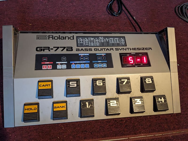 Roland GR-77B Bass Synthesizer 1980's - Perfect | Reverb UK