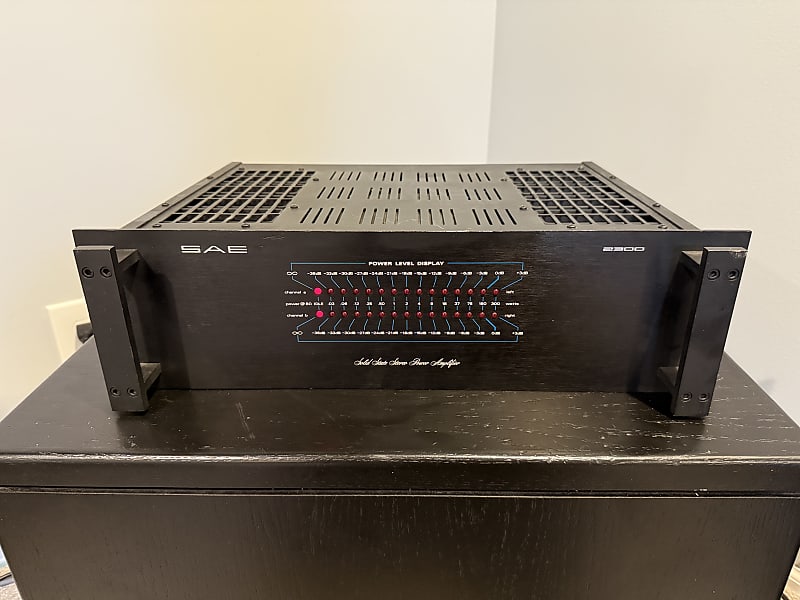 SAE 2300 Stereo Power Amplifier | Reverb