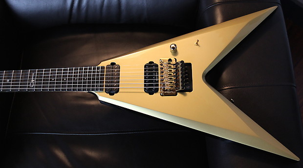 Dean USA Karl Sanders 7-String Baritone V Custom Shop | Reverb