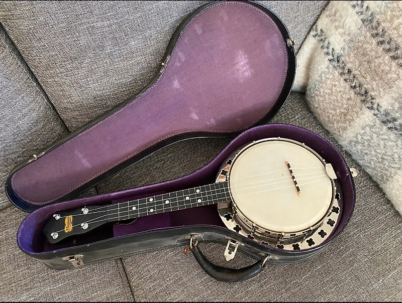 1930s Maxitone Banjo Uke Concert Ukulele with Original G&S | Reverb