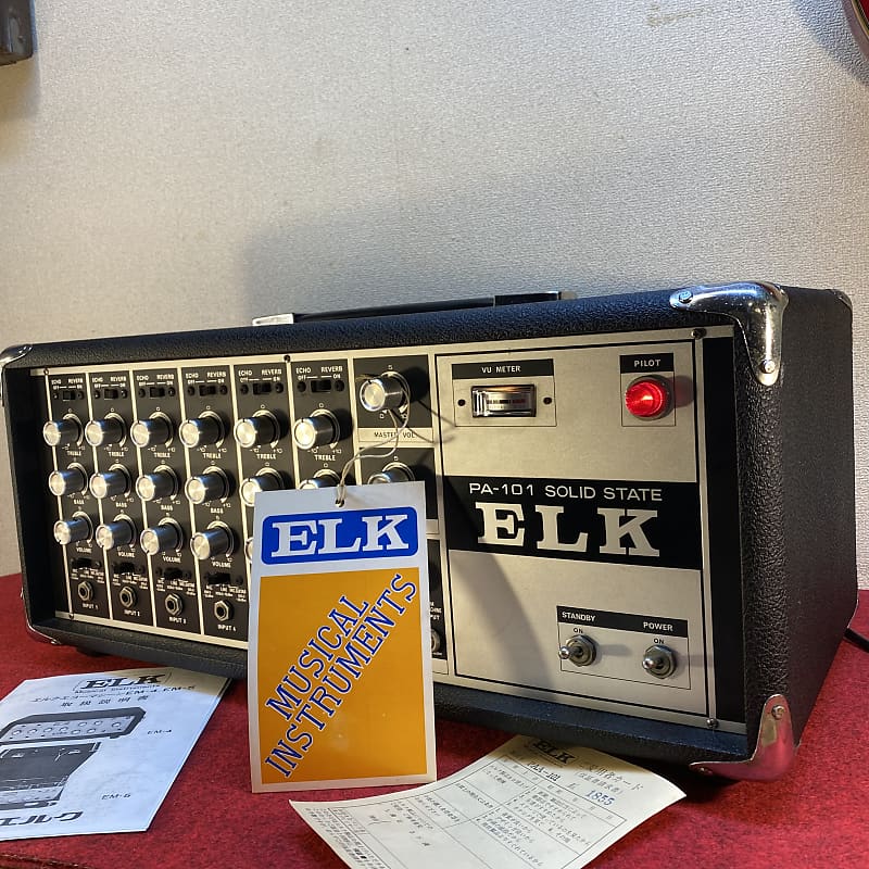 1976 Elk PA-101 with built in spring reverb and send/return- | Reverb