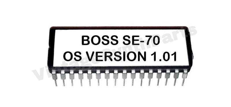 Boss SE-70 V.1.01 Firmware Update Eprom Effect Rack SE70 | Reverb