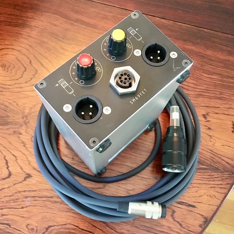 Schaal Neumann sm-69 fet stereo microphone power supply & | Reverb