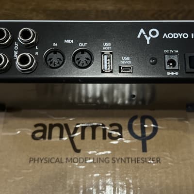 Aodyo Instruments Anyma Phi Physical Modeling Synth | Reverb