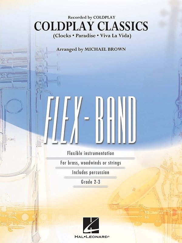 Coldplay Classics Flexband 2-3 Score/Parts | Reverb