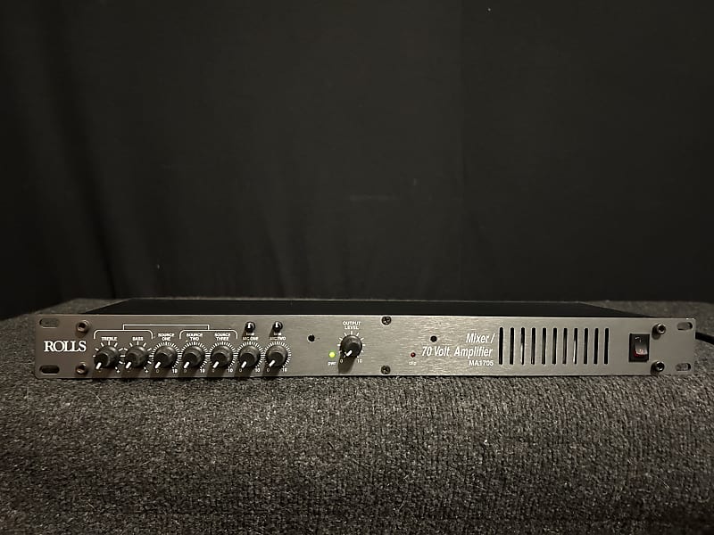 Rolls MA1705 5-Input Mixer / Amplifier - Tested & Working | Reverb