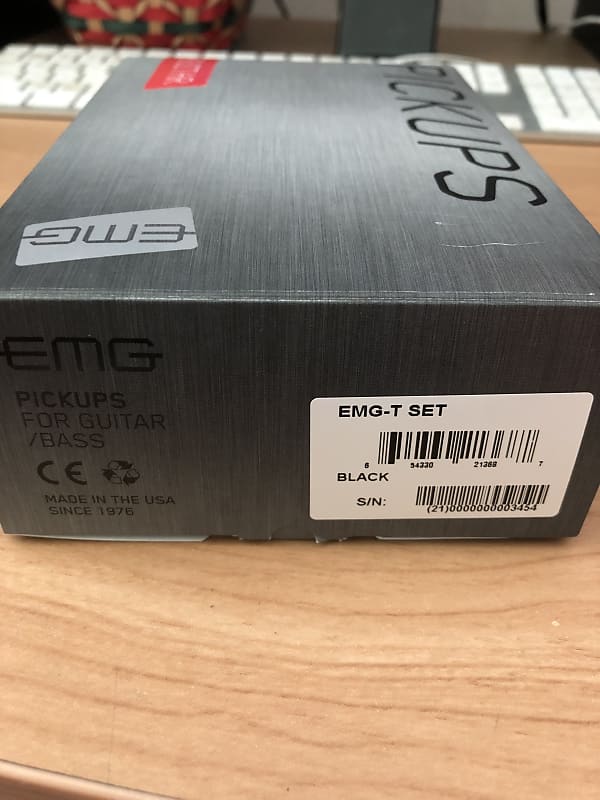 EMG T Set Black Tele Telecaster Pickups | Reverb