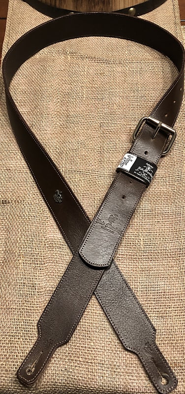 Red Monkey Classic Guitar Strap Chocolate | Reverb