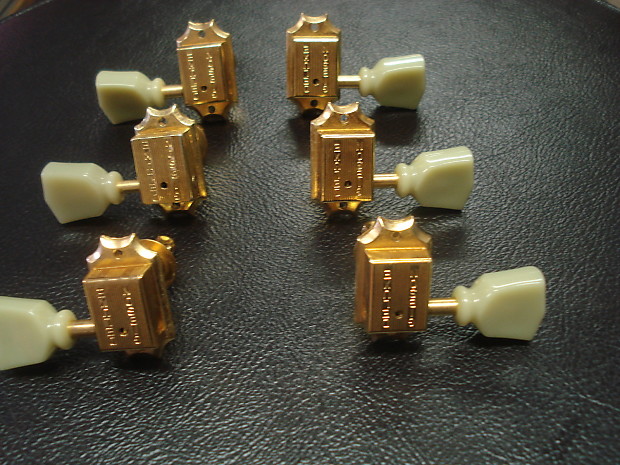 Gibson Deluxe Vintage Style 3 x 3 Tuning Keys 2013 Gold | Reverb