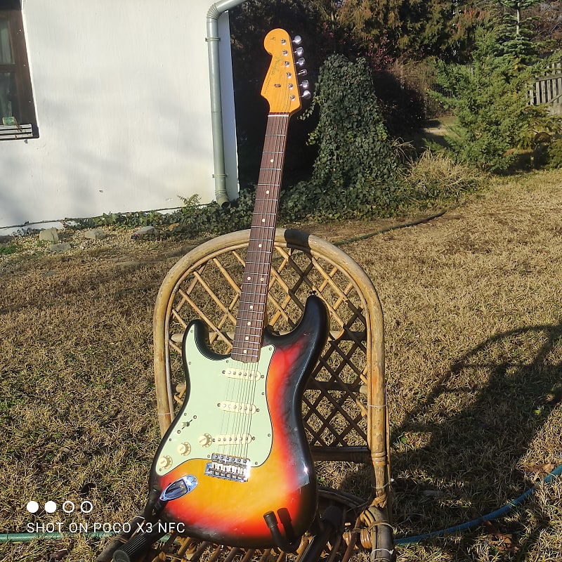 Lefty Fender Custom Shop '62 Strat NOS 2012 | Reverb