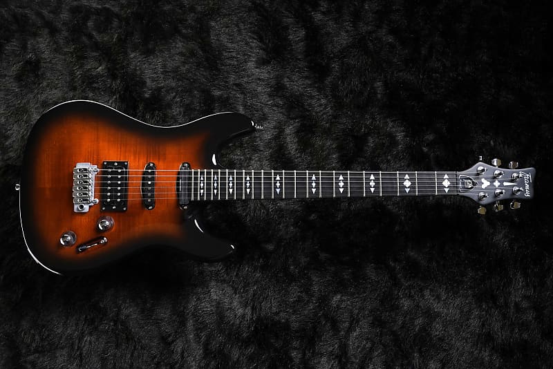 Framus Diablo Custom Shop Masterbuilt Almond Sunburst High | Reverb UK