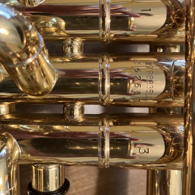 Yamaha YTR-8335LA Custom Trumpet LA Model Mid 90's - Gold | Reverb