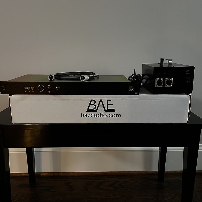 BAE 312A Mic Pre/DI with power supply Single rack-space | Reverb