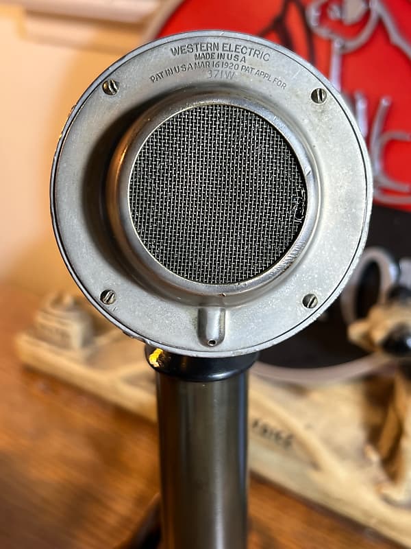 Rare 1920's Western Electric 371W Dynamic Microphone, | Reverb