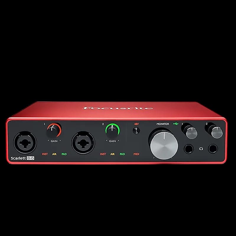 Focusrite Scarlett 8i6 3rd Gen USB Audio Interface | Reverb