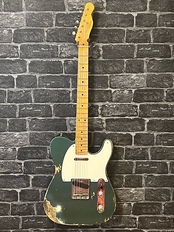 Custom Shop Heavy Relic 52 Fender Telecaster 2017 Sherwood | Reverb