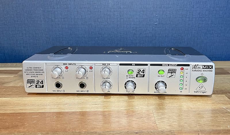 Behringer Minimix Mix800 Ultra-Compact Karaoke Processor with | Reverb