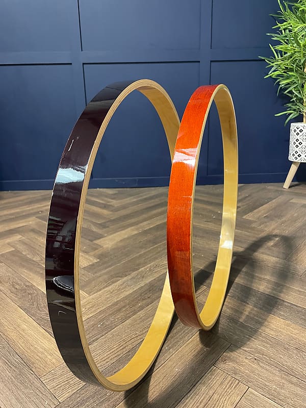 Sonor Birch Bass Drum 20” Wooden Hoops Rims Hardware #MH51 | Reverb