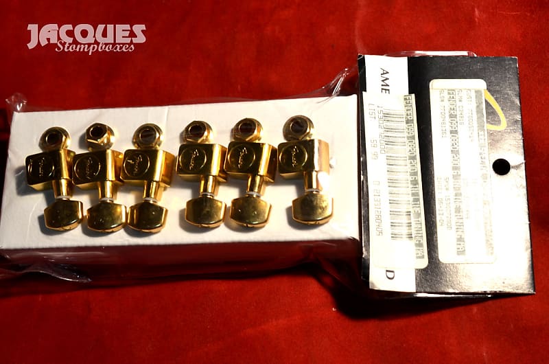 Fender Original machine heads gold special order | Reverb