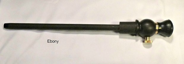 Onyx Solid Ebony Adjustable Upright Bass Endpin | Reverb