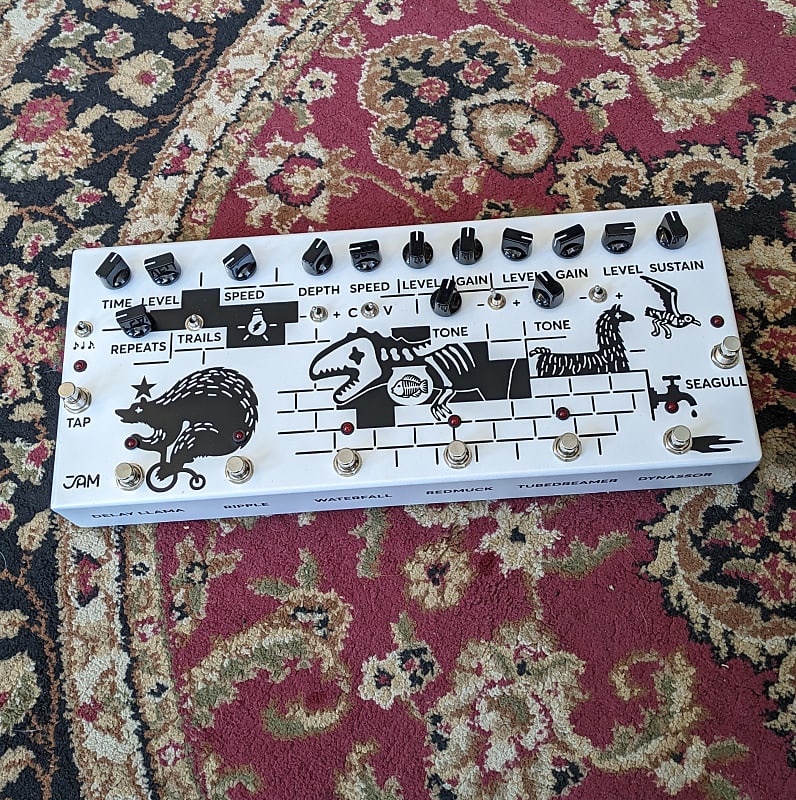 JAM Pedals Pink Flow Multi Effect Pedal #NA | Reverb