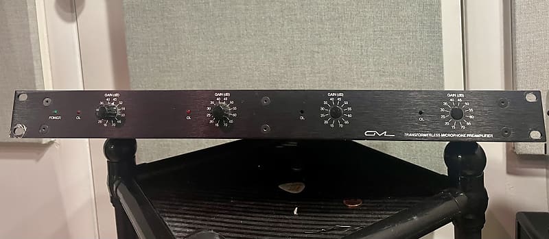 GML 8302 - Pristine Sounding Two Channel Preamp with PSU | Reverb