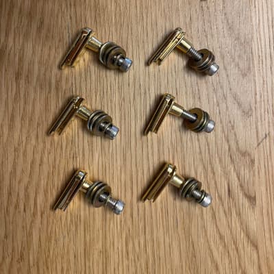 Bigrock Engineering Power Pins 2.0 - Gold Acoustic Bridge Pin | Reverb