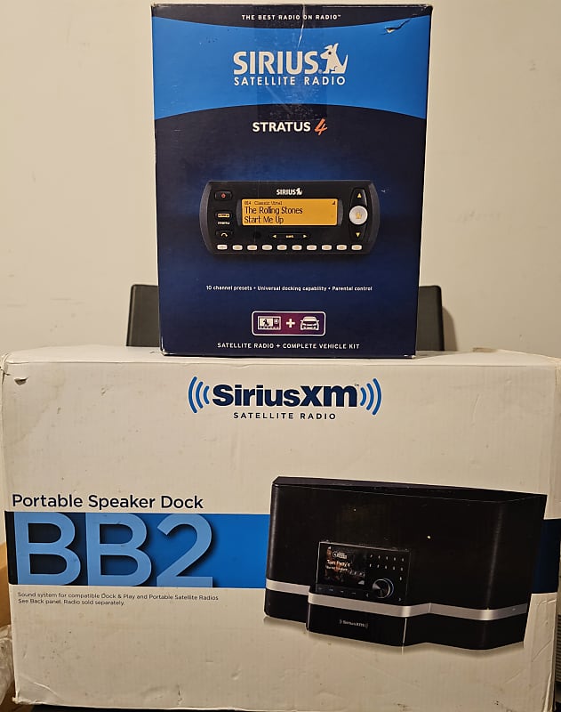 SiriusXM SXABB2 Portable Speaker Dock BB2 in Original | Reverb