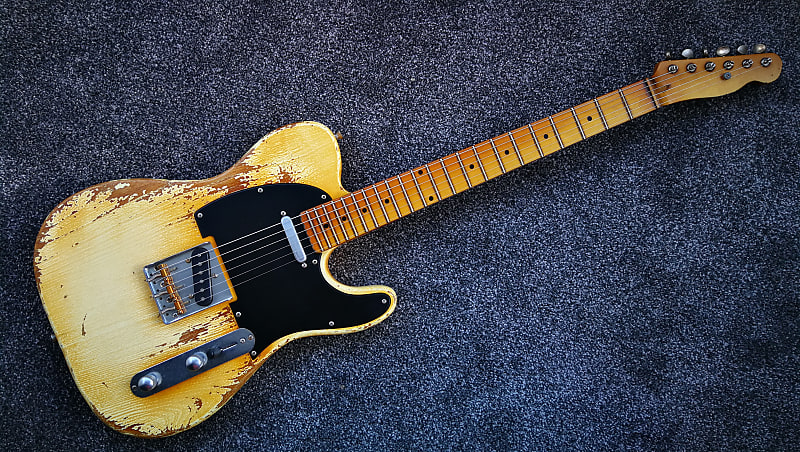 Vtt Relics Telecaster 50's - Blackguard Blond | Reverb
