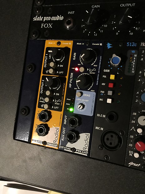 Radial Engineering JDV Pre Preamp 500 Series Module | Reverb
