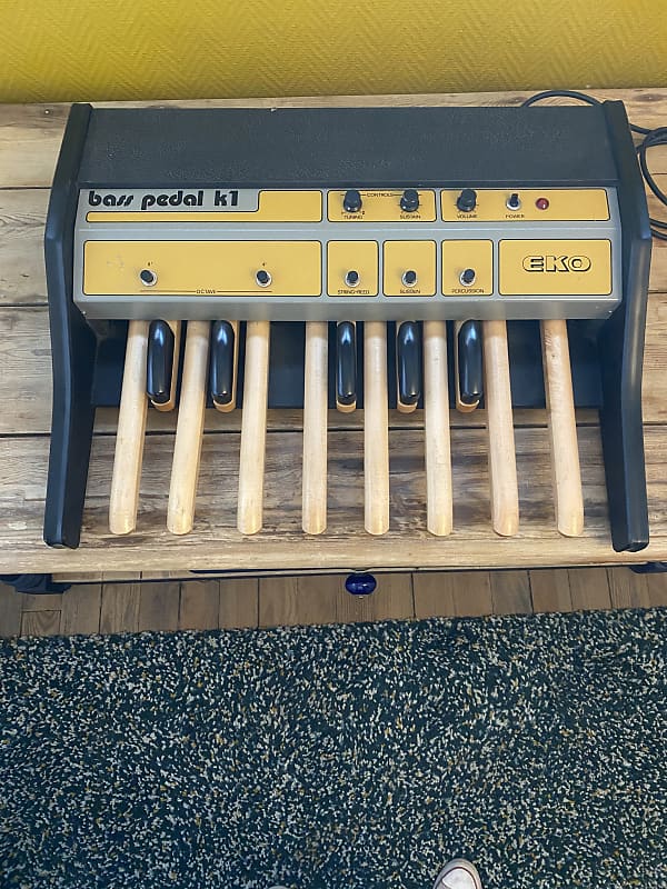 Bass pedal Eko K1 ( Rare) | Reverb