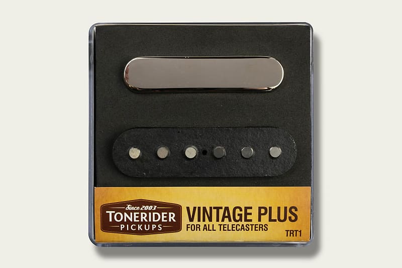 Tonerider Vintage Plus Telecaster Pickups set Nickel | Reverb