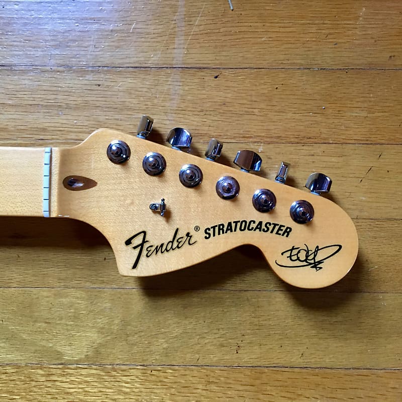 Fender The Edge Stratocaster Neck; Quartersawn Maple; 2019 | Reverb