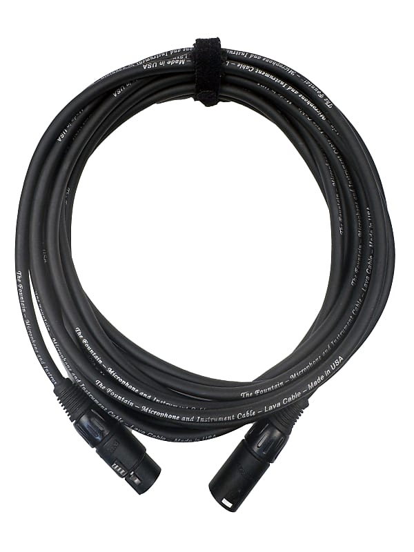 Lava Cable 25' Fountain Microphone Cable XLR M to XLR F 2018 | Reverb