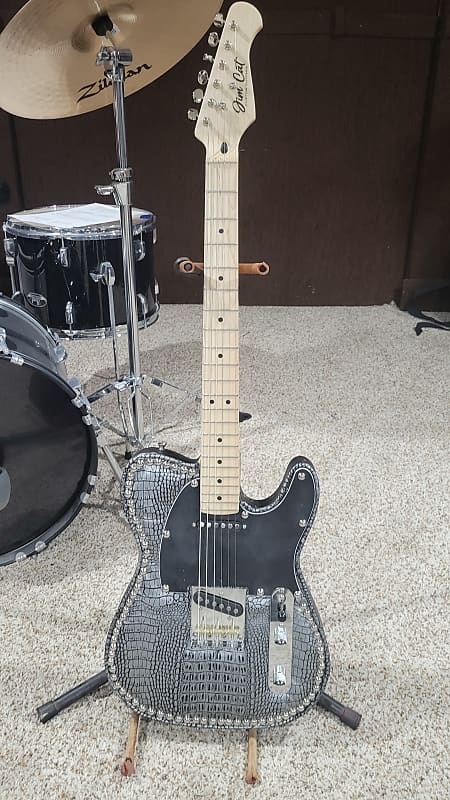 Jim Cat Alligator Tele 2024 - Alligator leather | Reverb