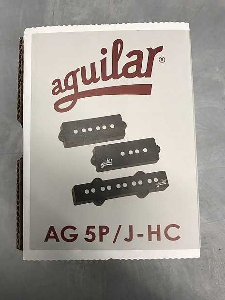 Aguilar AG 5P/J-HC Hum-Canceling 5-String PJ Bass Pickup Set | Reverb
