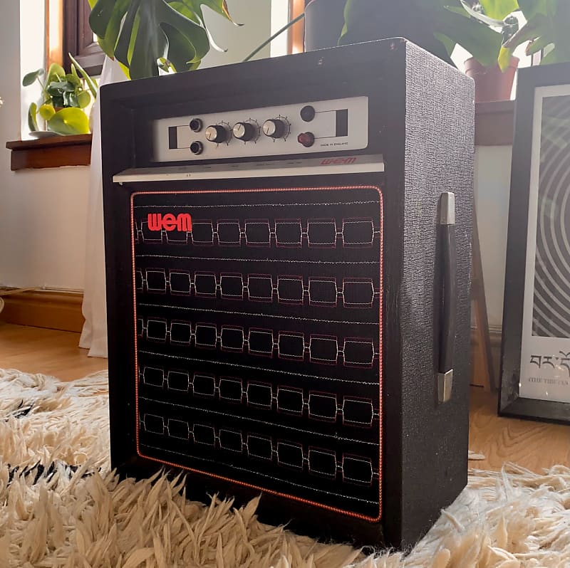 1972 WEM Westminster 10 watt Valve Combo Guitar Amplifier IN | Reverb