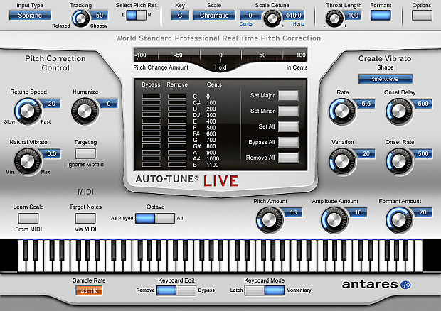 Antares Auto-Tune Live - Pitch-correction Plug-in | Reverb Australia