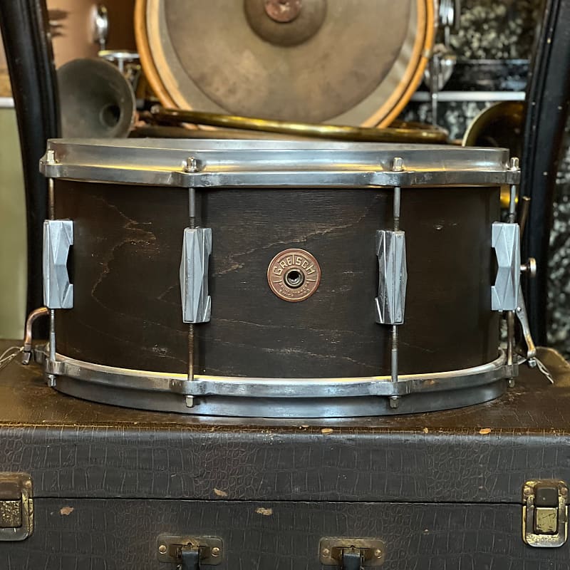 VINTAGE 1930's Gretsch 6.5x14 Broadkaster "Rocket Lug" | Reverb UK