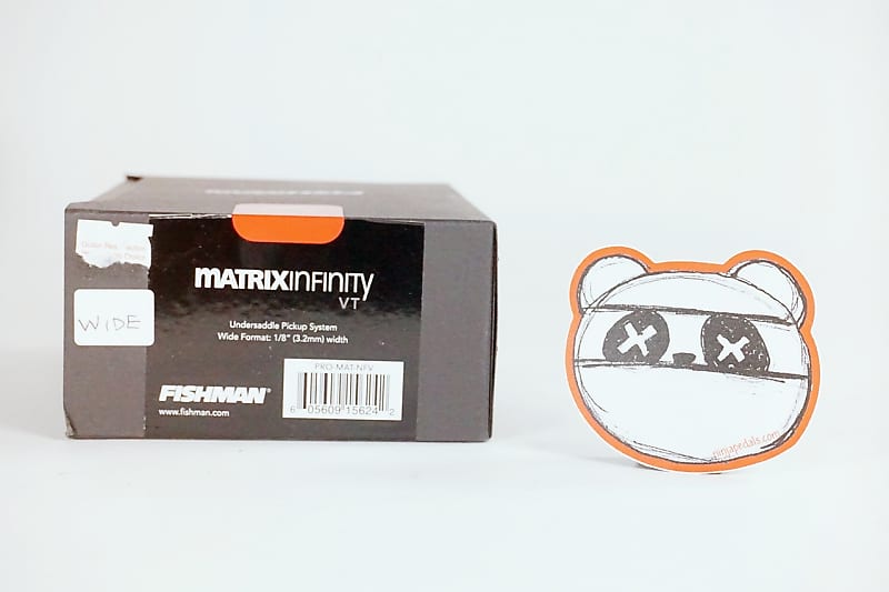 Fishman Matrix Infinity VT Acoustic Pickup w/ Wide Saddle | Reverb