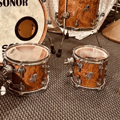Sonor SQ2 Drum set High Gloss Walnut Root | Reverb