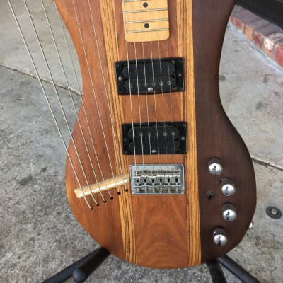 Full Circle Music Harp Guitar Handmade Electric Midi Harp | Reverb