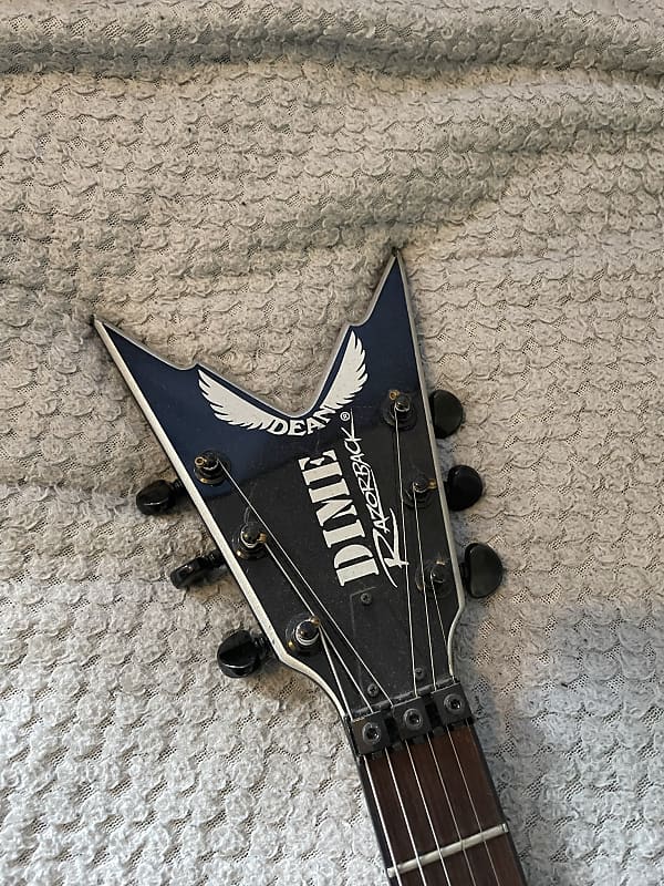 Dean Razorback 2006 Black/ silver sparkle | Reverb