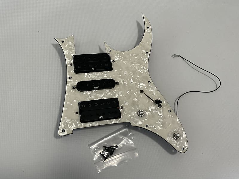 2000's Ibanez RG350DX Guitar Loaded Factory White Pearloid | Reverb