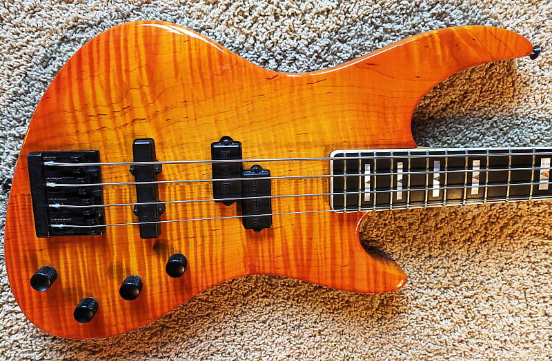 Rare Guild Pilot Advanced 4 String Active Bass, Factory | Reverb